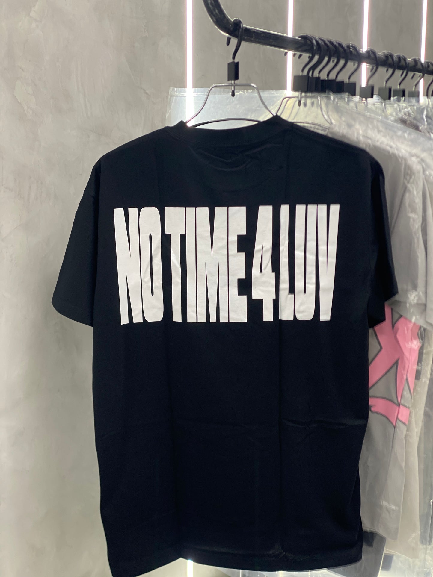 Corteiz "No time 4 luv" T-shirt Black – Hypecave