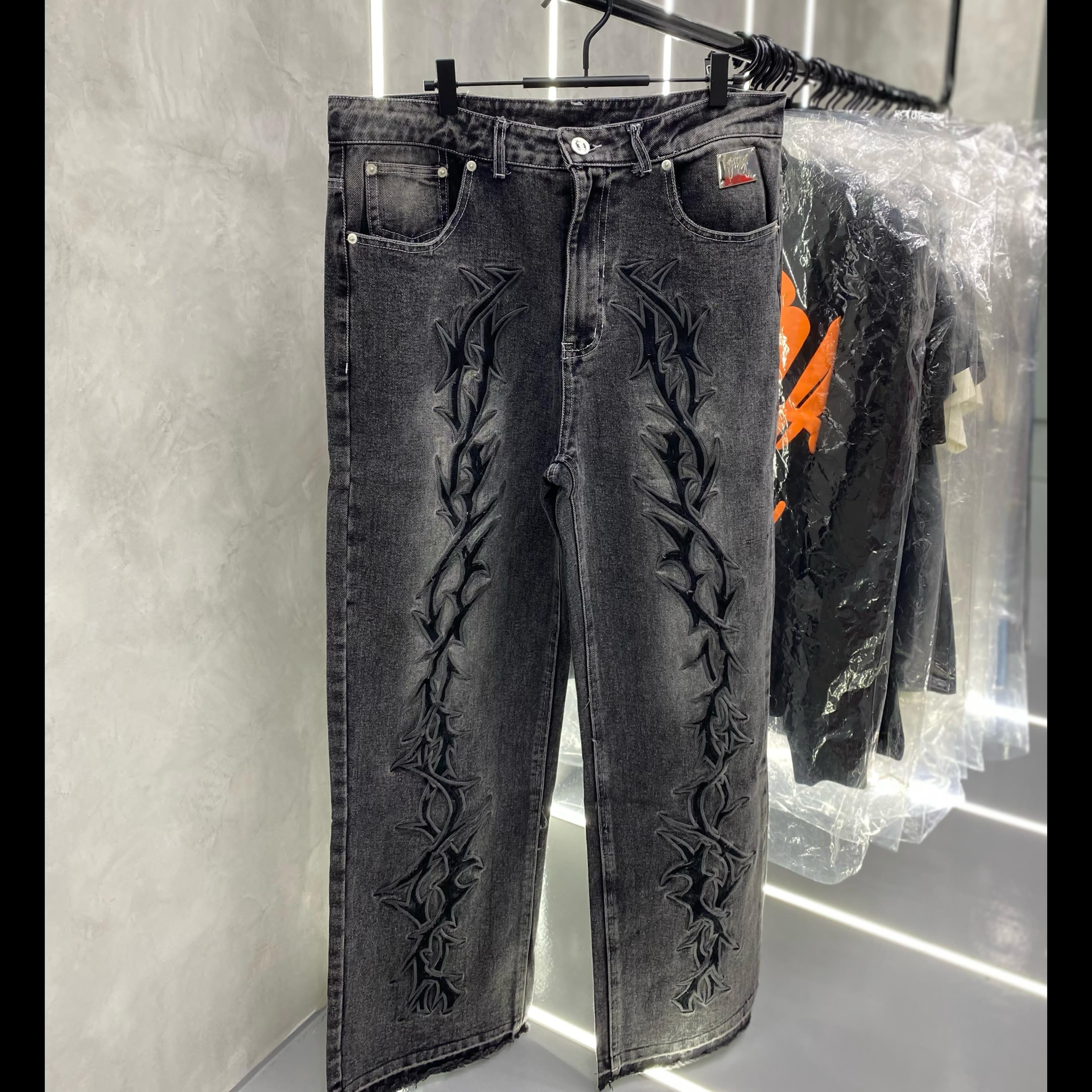 Revenge Thorn Jeans “Black” – Hypecave